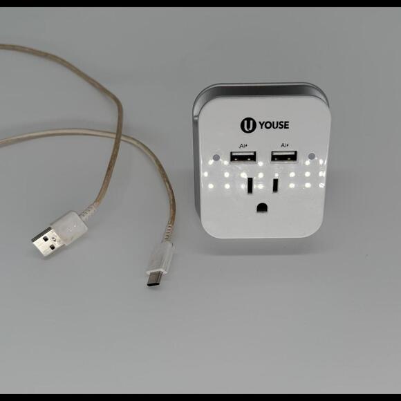 Computers, Laptops & Parts | Led Wall Outlet Adapter W Usb Ports Bonus ...